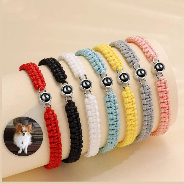 Eyeball Photo Projection Bracelet with Custom Picture