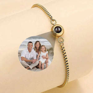 Bolo Slider Photo Projection Bracelet | Personalized Bracelet